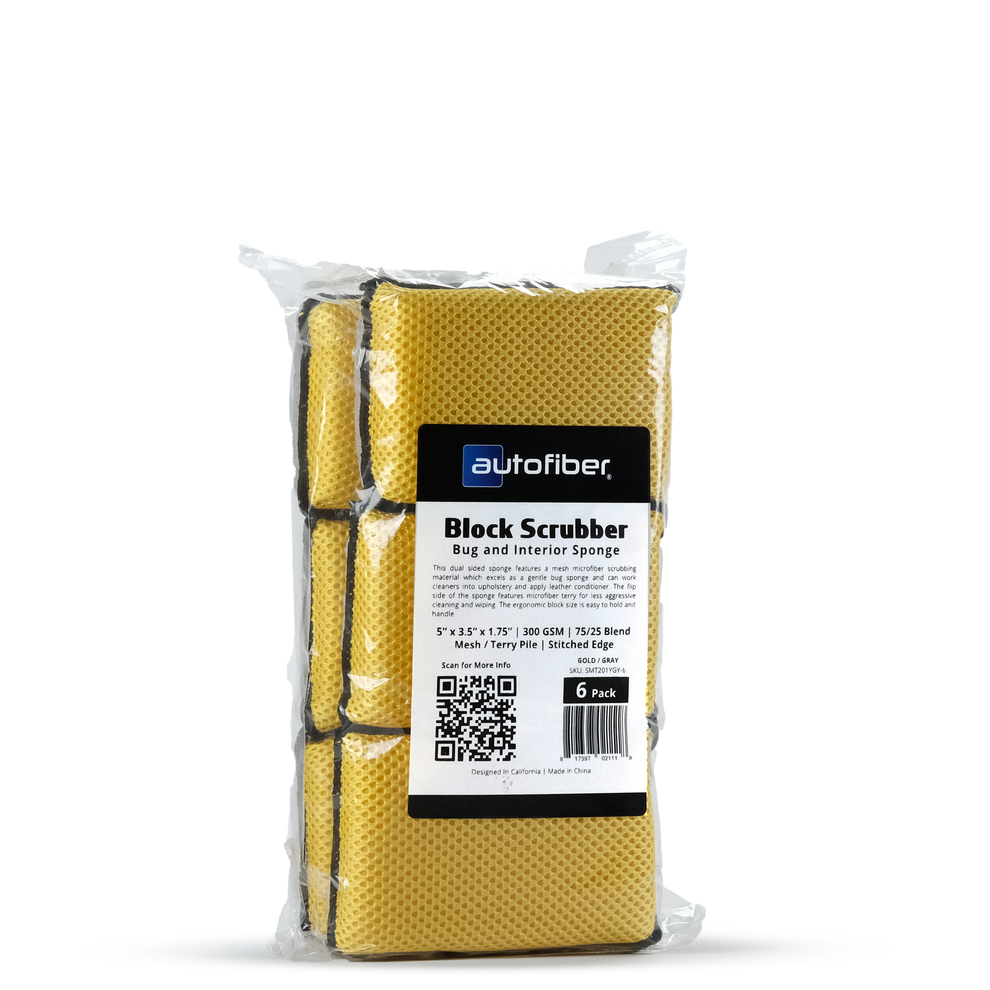 Autofiber Block Scrubber: 6 Pack – Chem-X