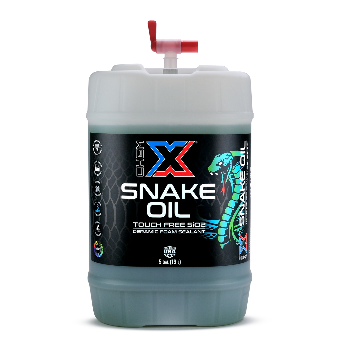 Snake Oil: No-Touch Sio2 Ceramic Foam Sealant – Chem-X