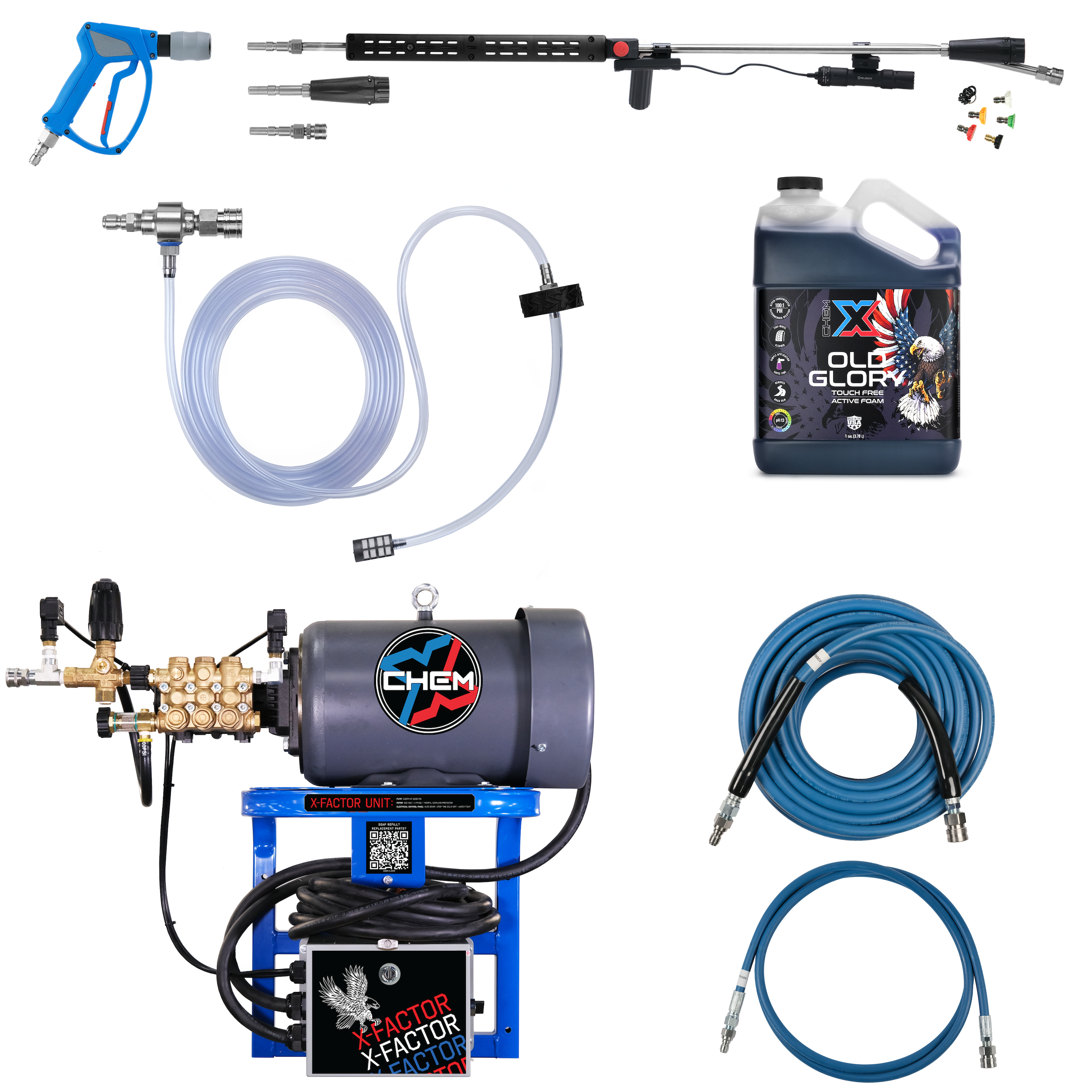 Touchless Wash System 3.5GPM 3000 PSI – Wall Mount – Chem-X