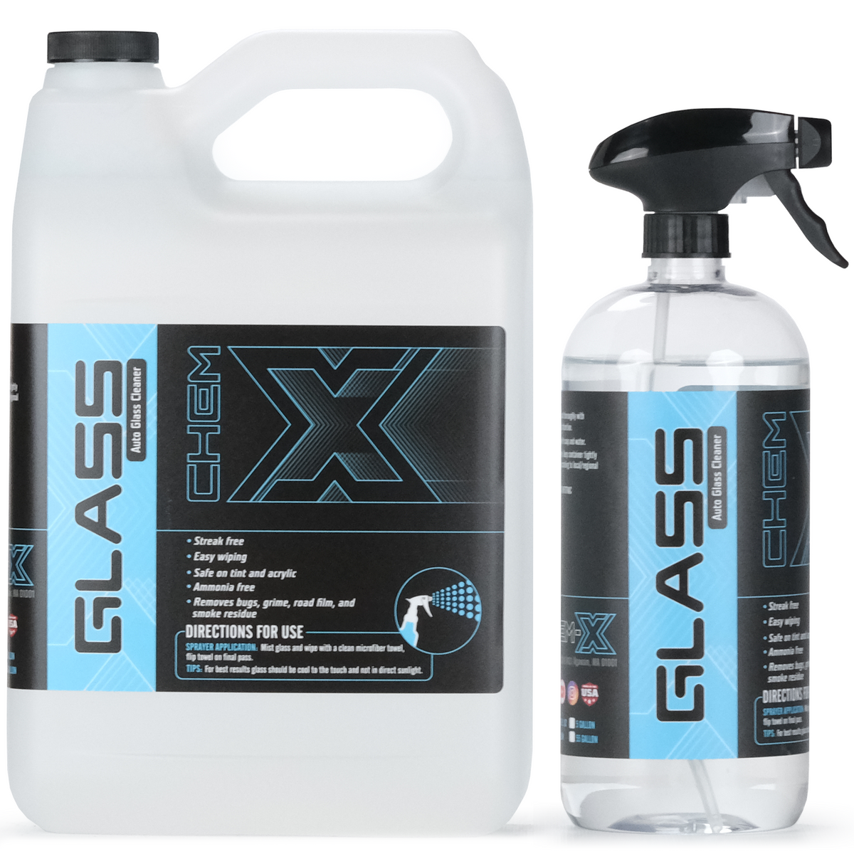 Glass: Multipurpose Glass + Surface Cleaner - Chem-X
