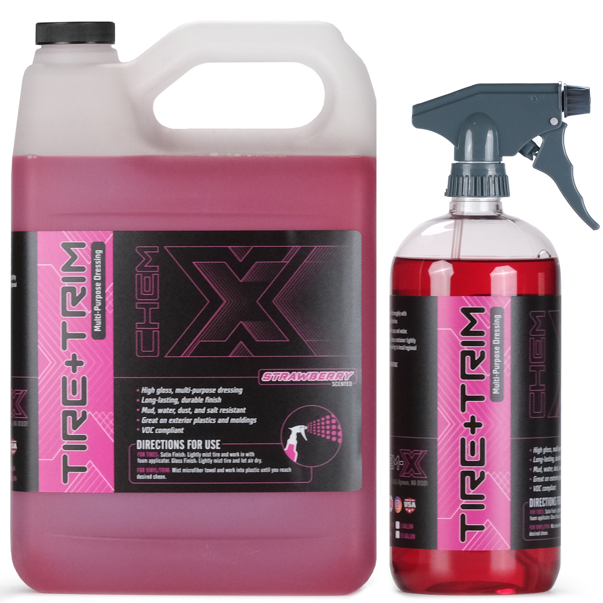 Tire+Trim: Tire & Vinyl Dressing - Chem-X